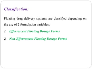Floating Drug Delivery System(FDDS).pptx