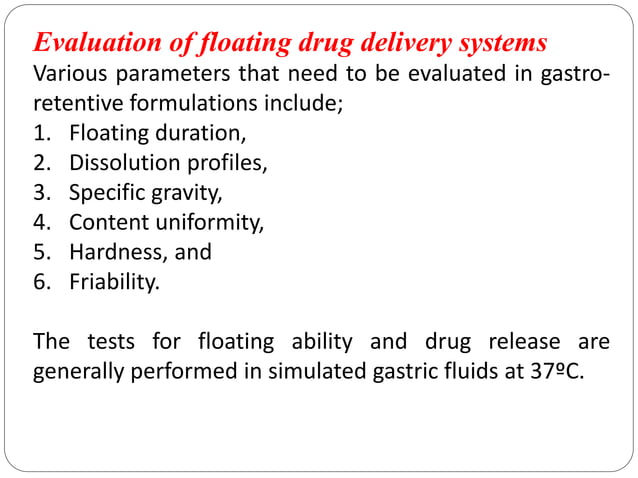 Floating Drug Delivery System(FDDS).pptx