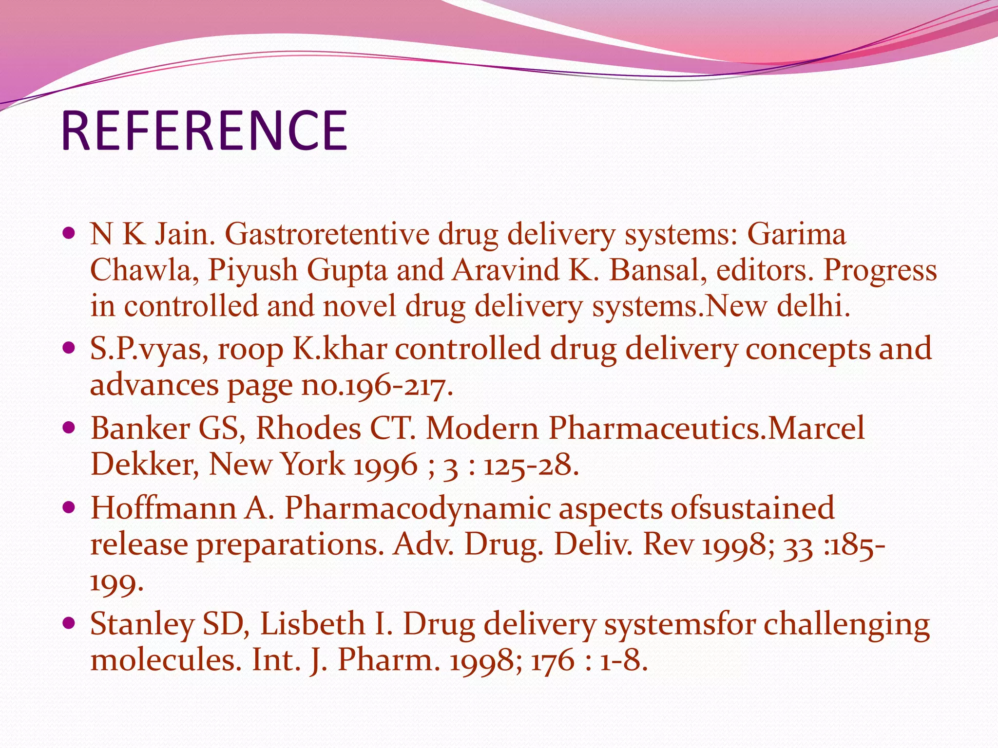 Floating Drug Delivery System Ppt Pptx