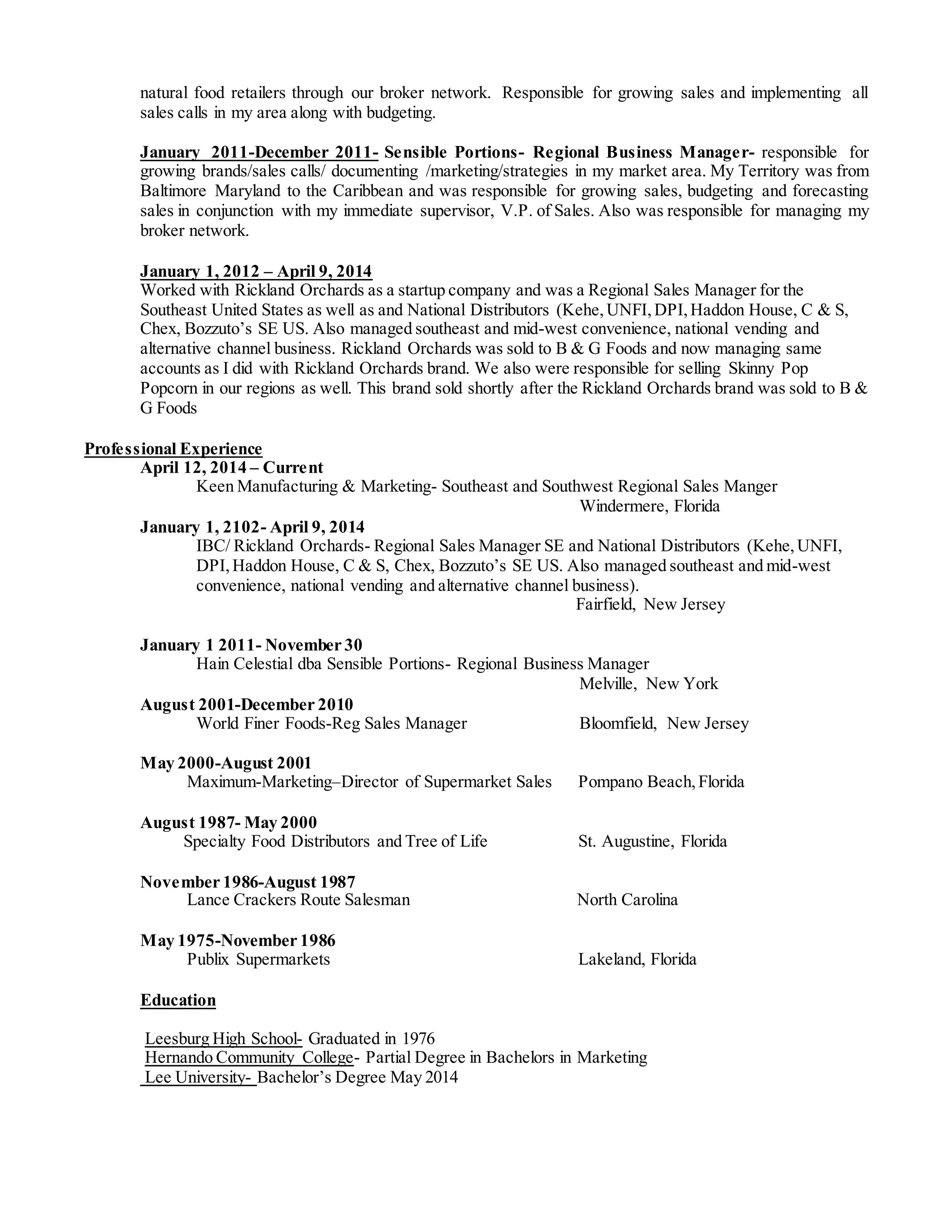 Bobby Howell Resume | DOCX