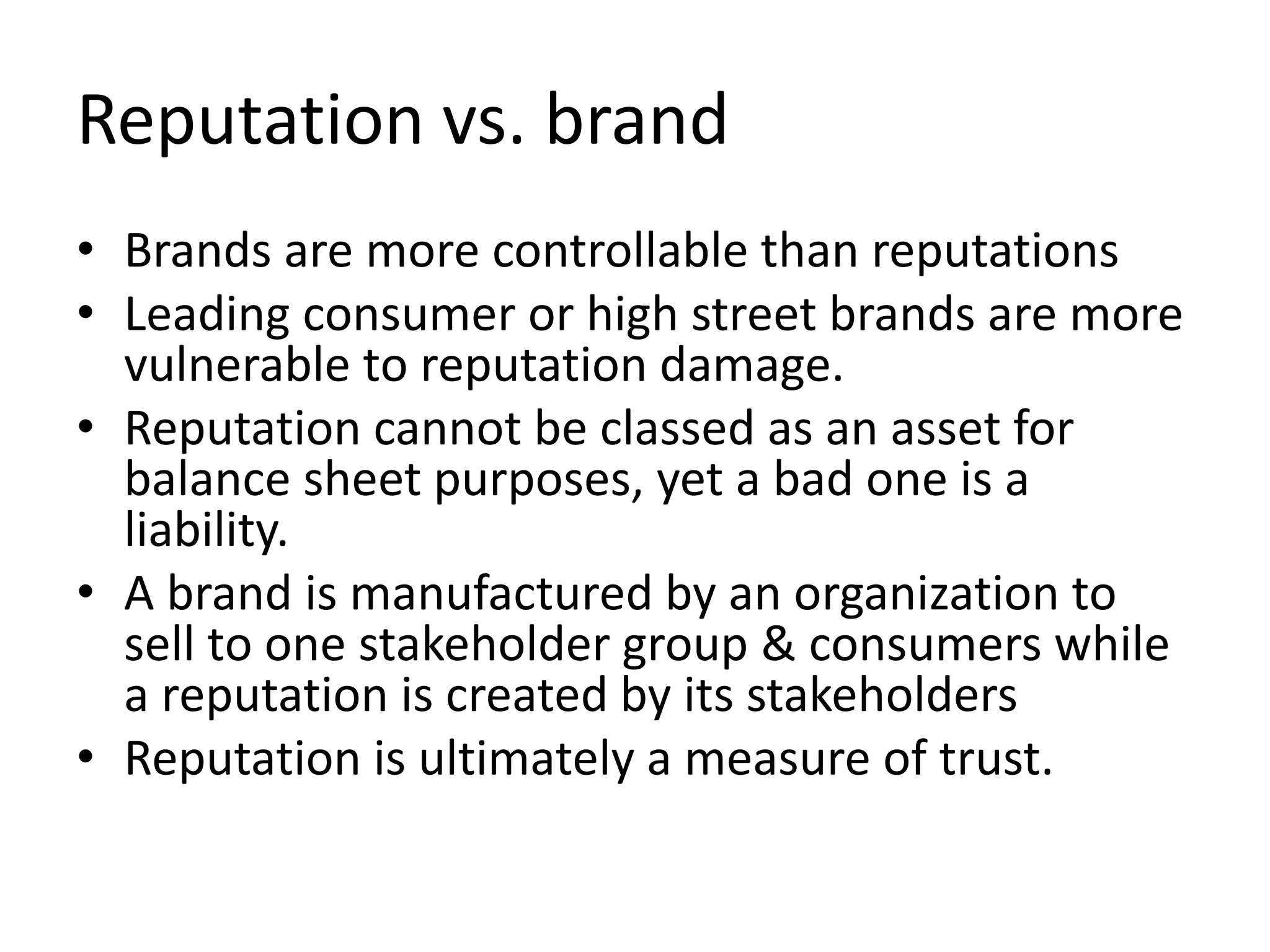 Reputation Management Essentials | PPT