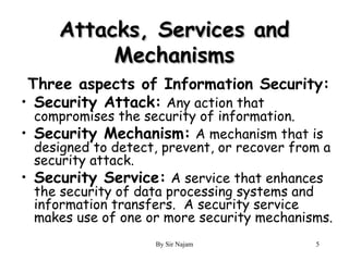 The best of Network Security and Security Mechanisms | PPT