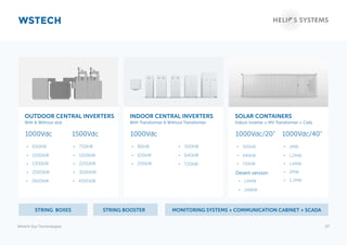 WSTECH - Corporate Presentation | PDF