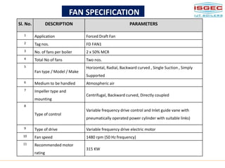 FD FAN.pdf forced draft fan for boiler operation and run its very ...