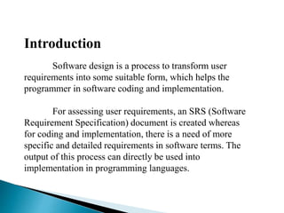 software design | PPT