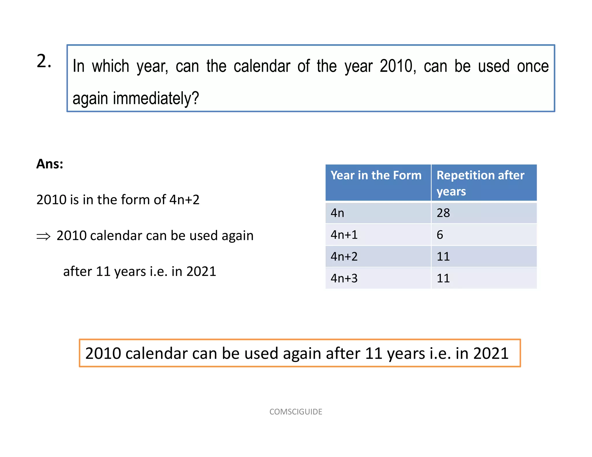 Aptitude Training - CALENDERS | PDF