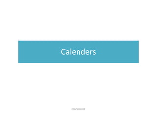 Aptitude Training - CALENDERS | PDF