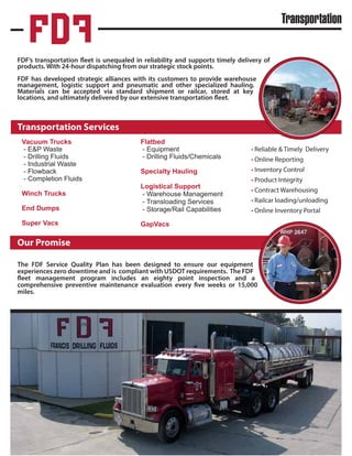 FDF Energy Services Brochure 2018 | PDF