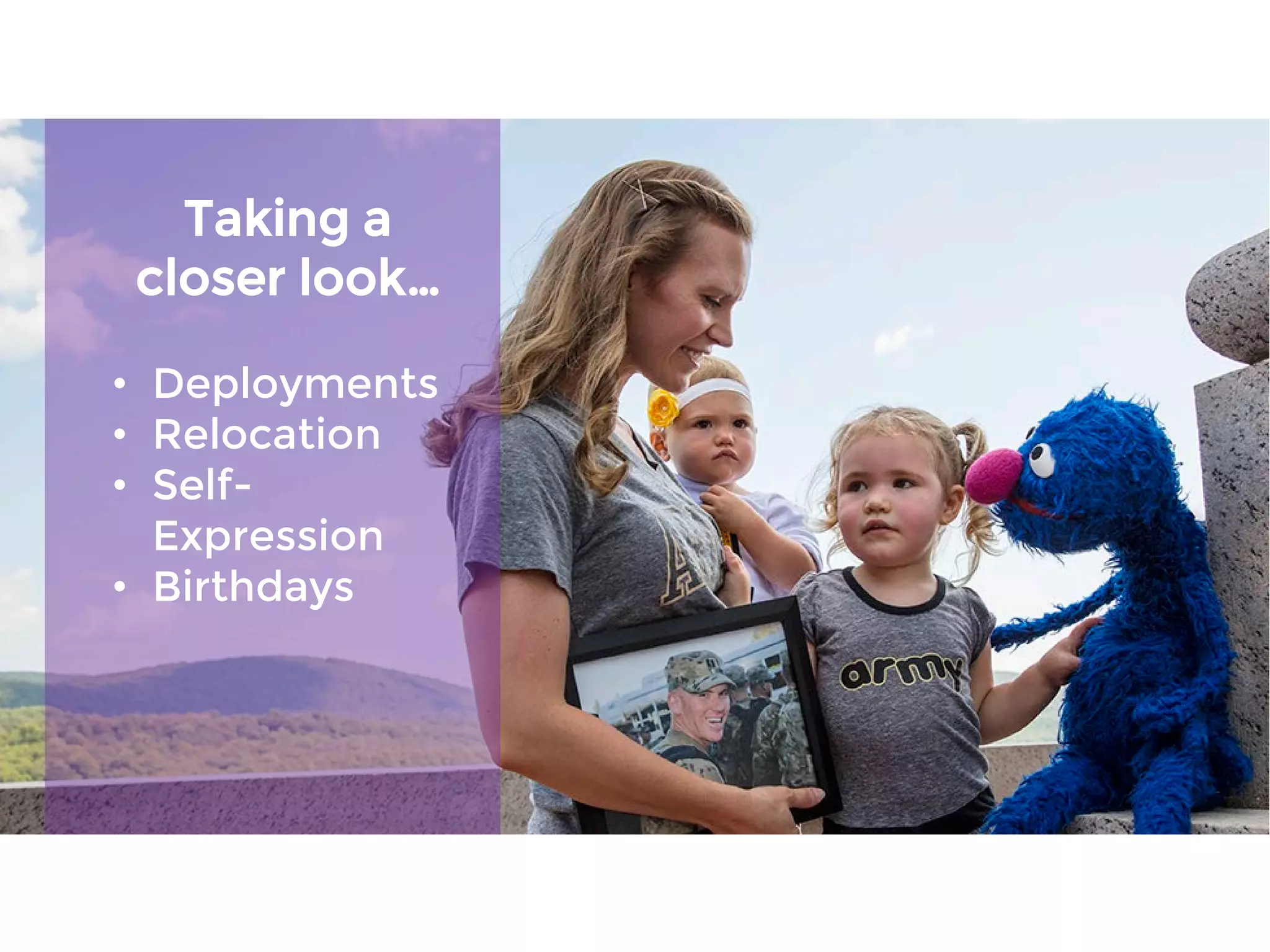 SlideShare - Sesame Street Overview on Military Resources | PPT