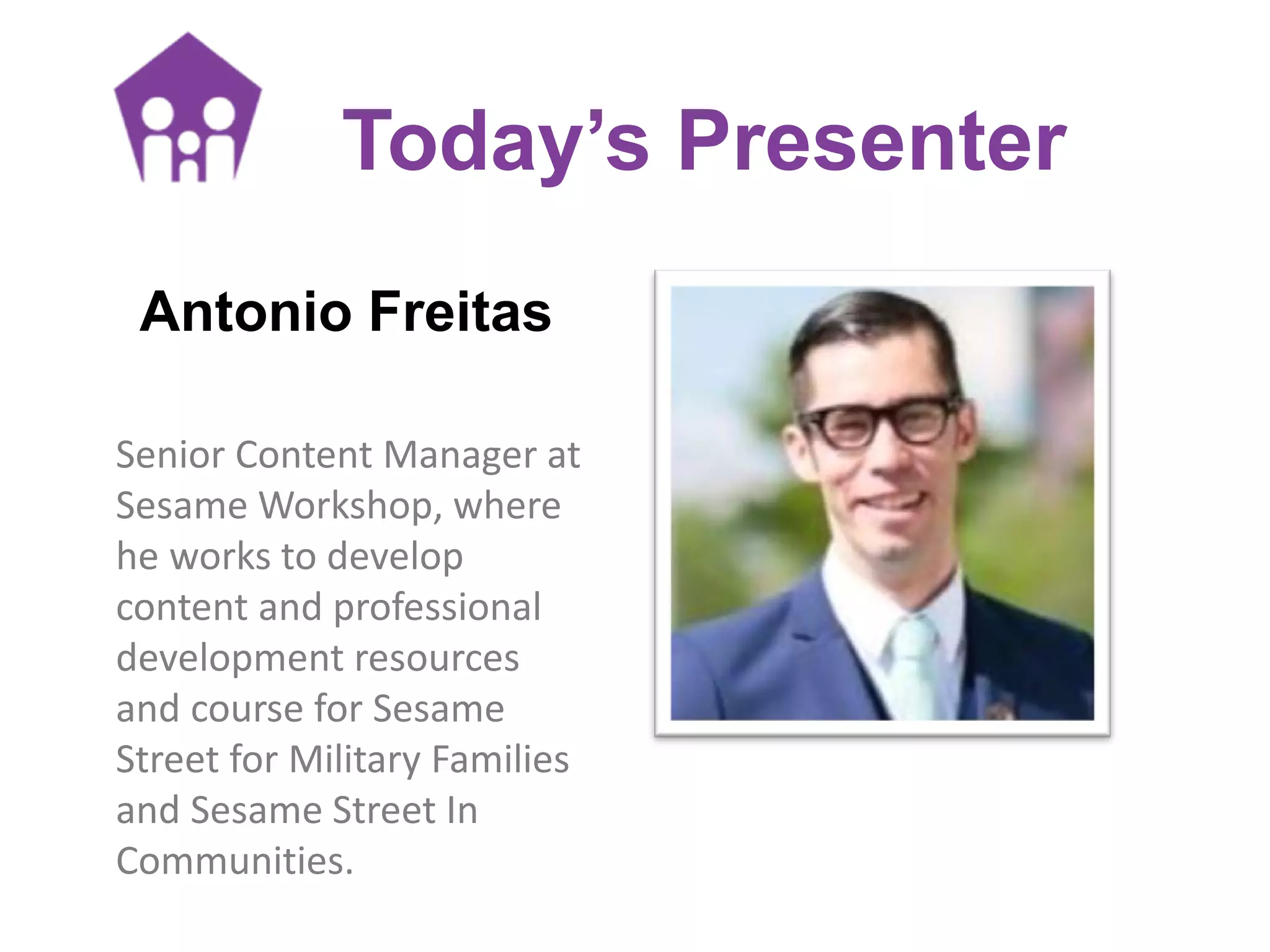 SlideShare - Sesame Street Overview on Military Resources | PPT