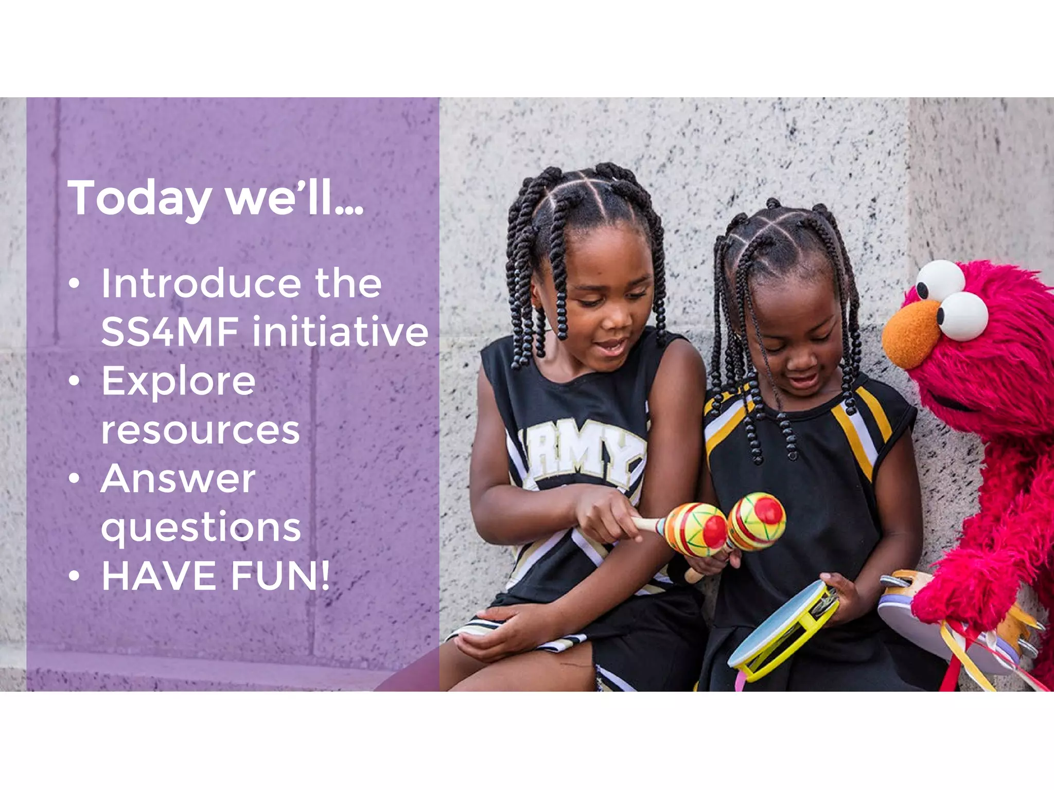 SlideShare - Sesame Street Overview on Military Resources | PPT