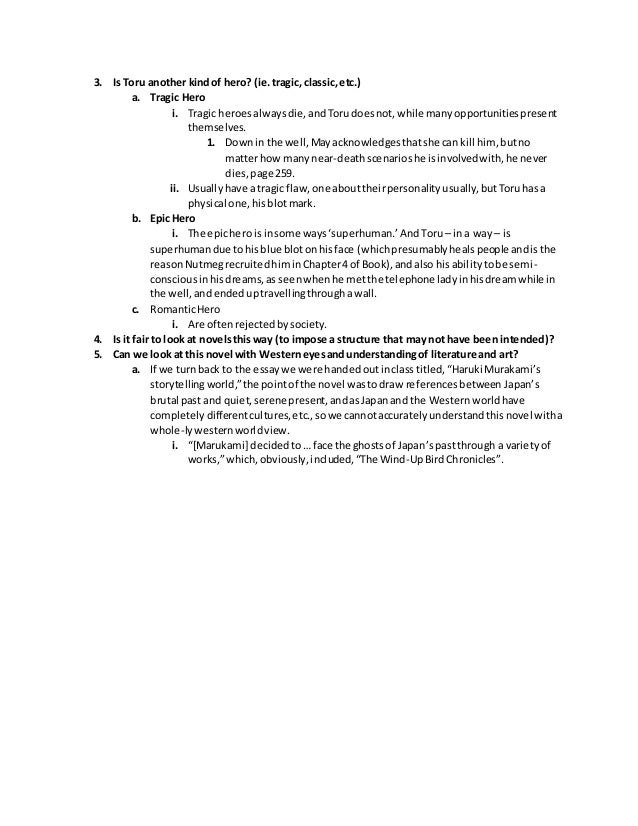 Round table discussion notes