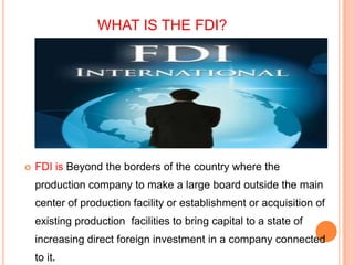 FDI | PPTX
