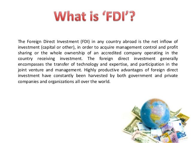 Concept of FDI