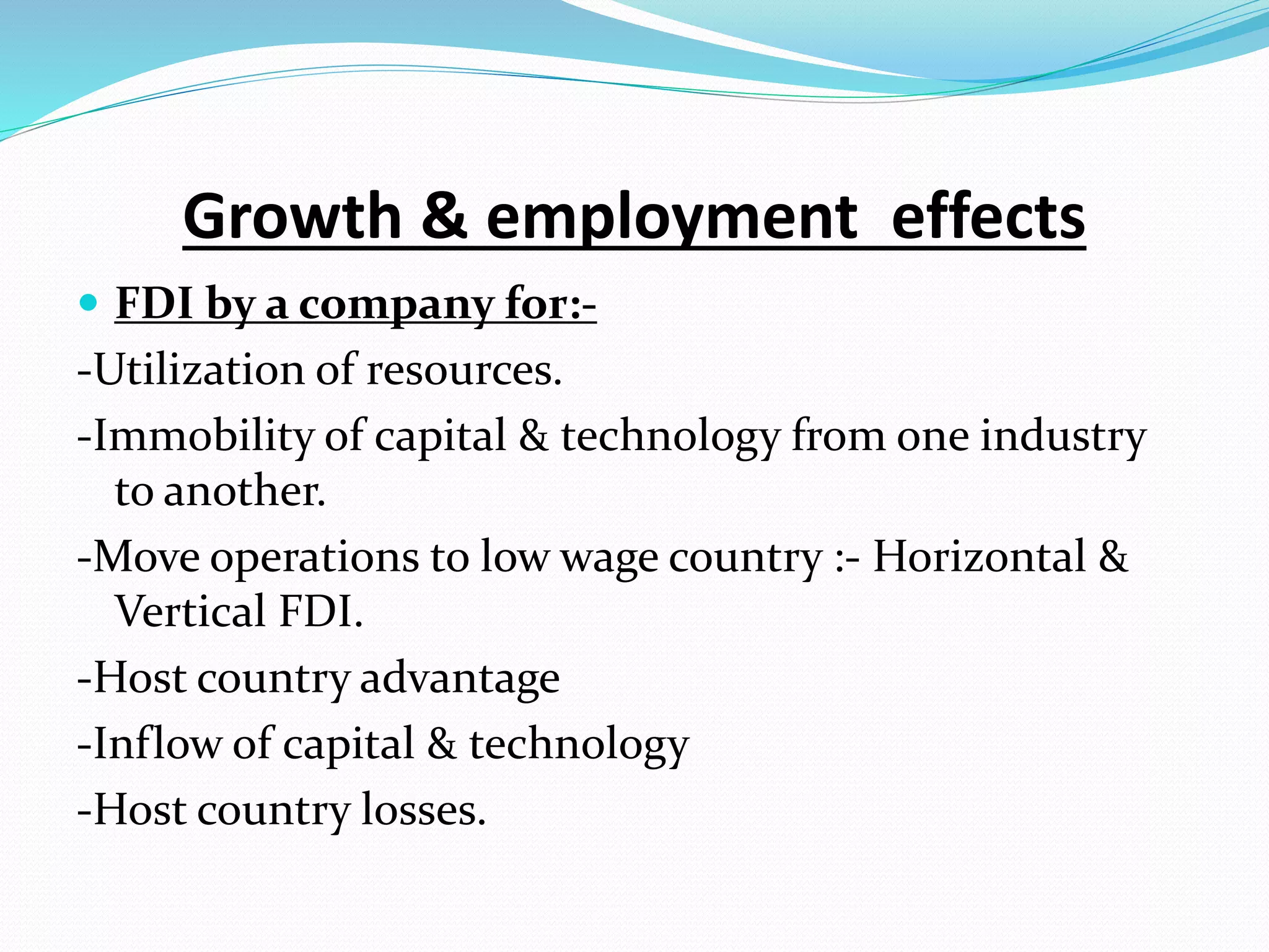 What is FDI and how its take place | PPTX