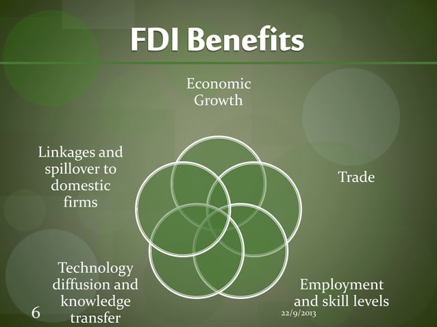 Foreign Direct Investment in India (FDI) | PPTX | Manufacturing ...
