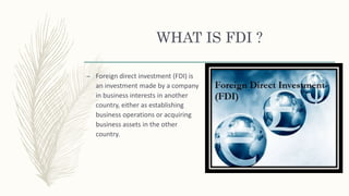 FDI | PPTX