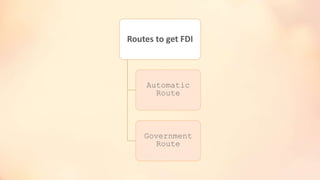 Foreign Direct Investment | PPT