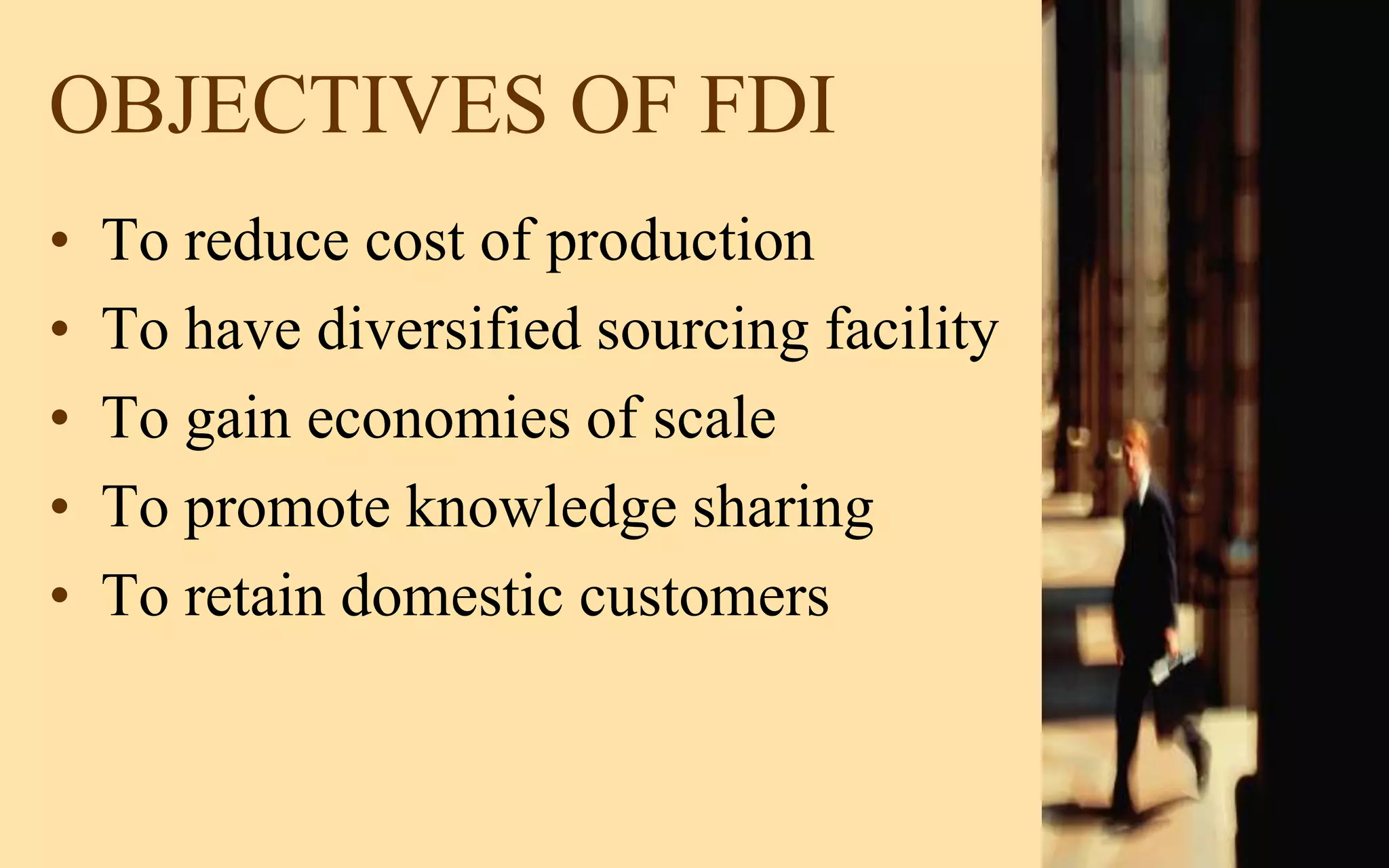 Foreign Direct Investment (Theories of FDI) | PPTX