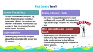 Foreign Direct Investment | PPTX