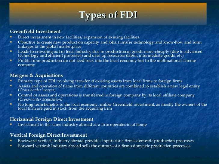 Fdi Presentation