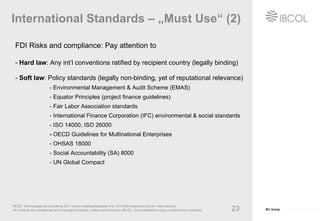 FDI Risk Assessment: Toward best principle and best practice | PPT ...