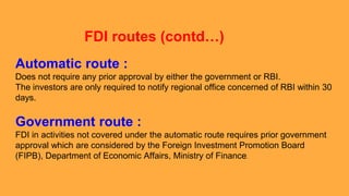 FDI (1990-2014) | PPT