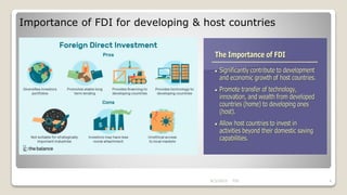 foreign direct investment | PPTX