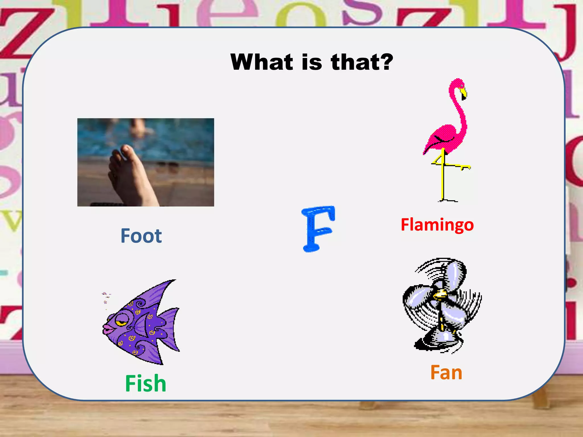 Letter F and the Story of Firefrog | PPTX