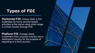 FDI And FII in INDIA | PPTX