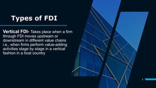 FDI And FII in INDIA | PPTX