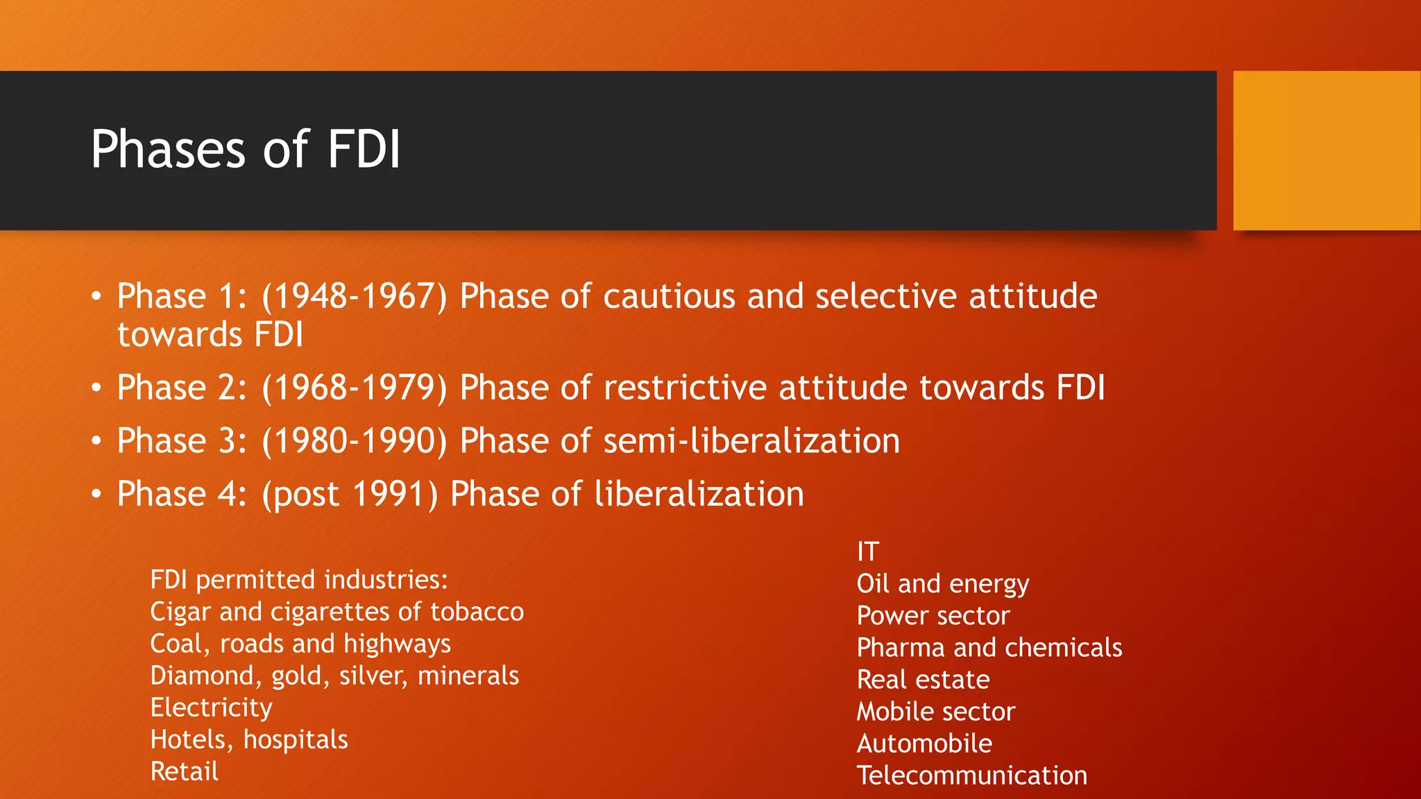 Fdi and fii in india | PPTX