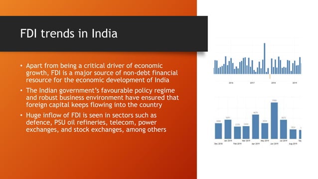 Fdi and fii in india | PPTX | Stocks and Bonds | Personal Investing