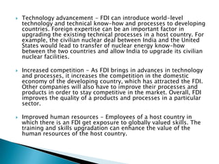 Fdi and impact on pharmaceutical industry in india | PPTX | Business ...