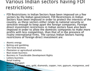 Fdi and impact on pharmaceutical industry in india | PPTX | Business ...