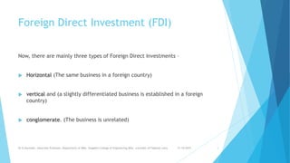 Fdi and india | PPT