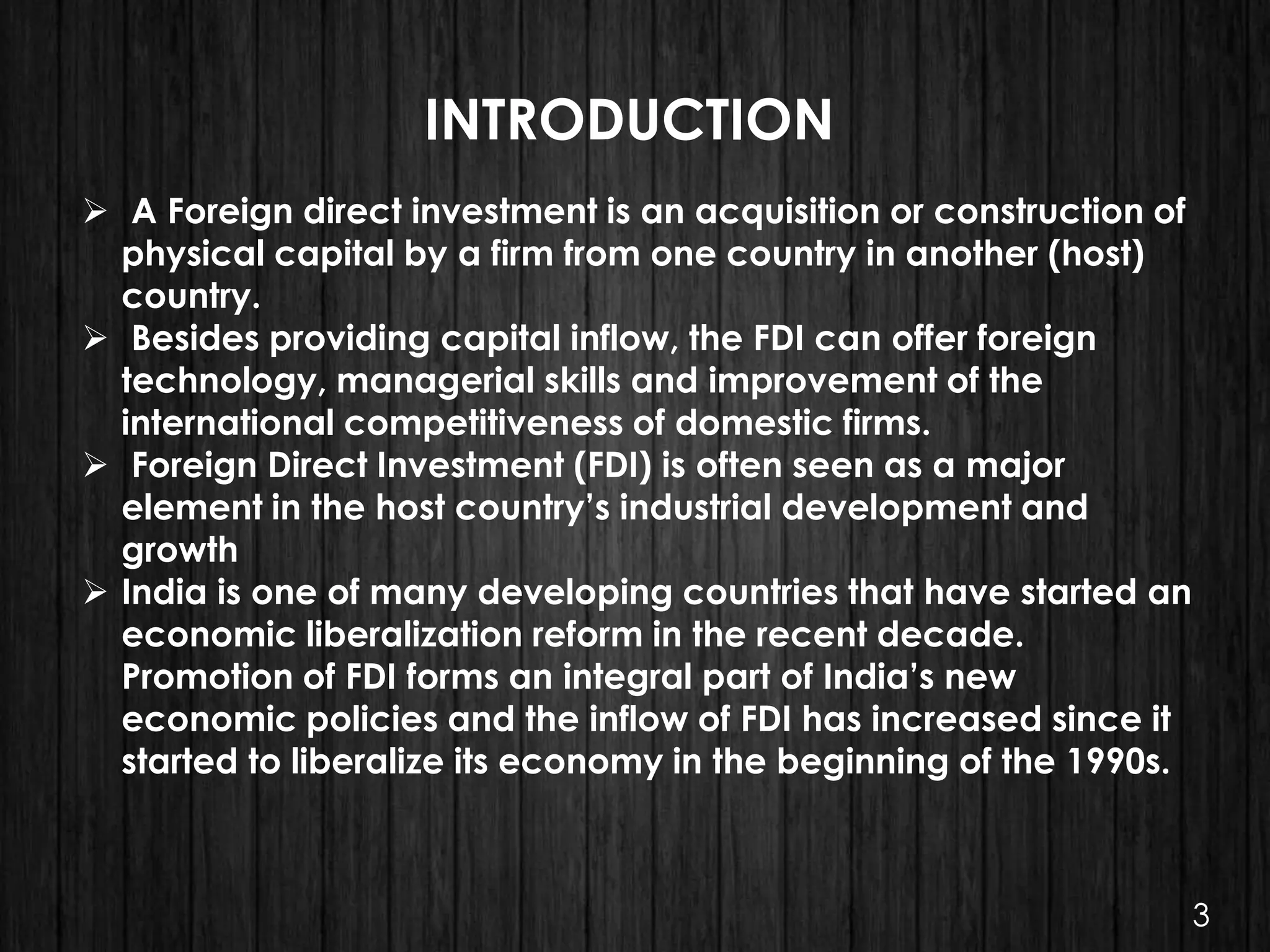 Fdi and its impact on pharmaceutical industry in india | PPTX