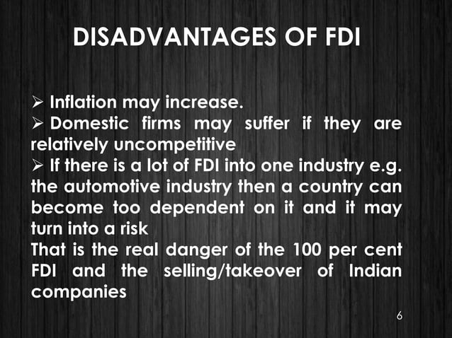 Fdi and its impact on pharmaceutical industry in india | PPTX ...