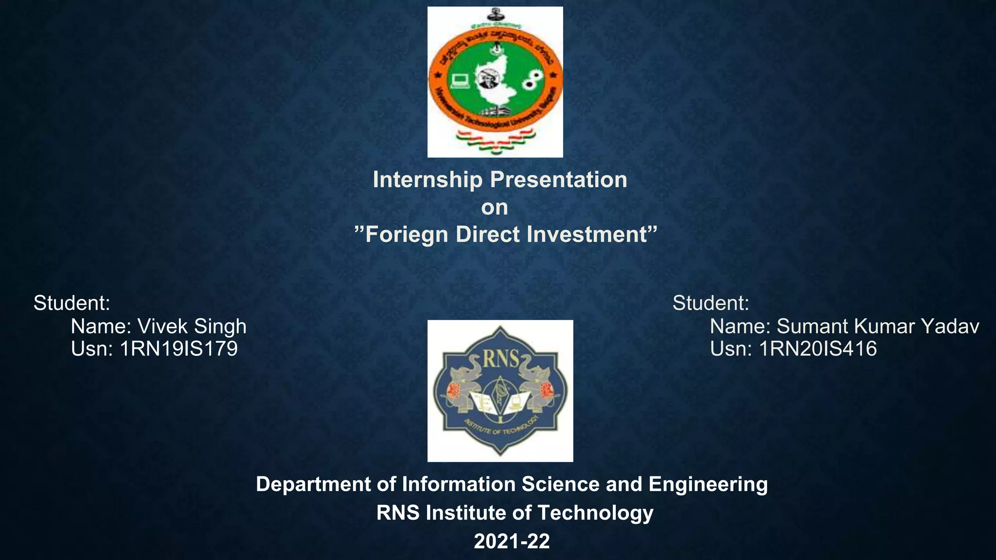 FDI_Data_Analysis_ppt.pptx | Business Accounting & Finance | Business