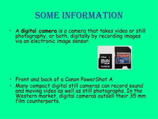 Digital Camera '' | PPT