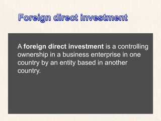 Fdi in bd (Foreign direct investment in Bangladesh) | PPTX | Currencies ...
