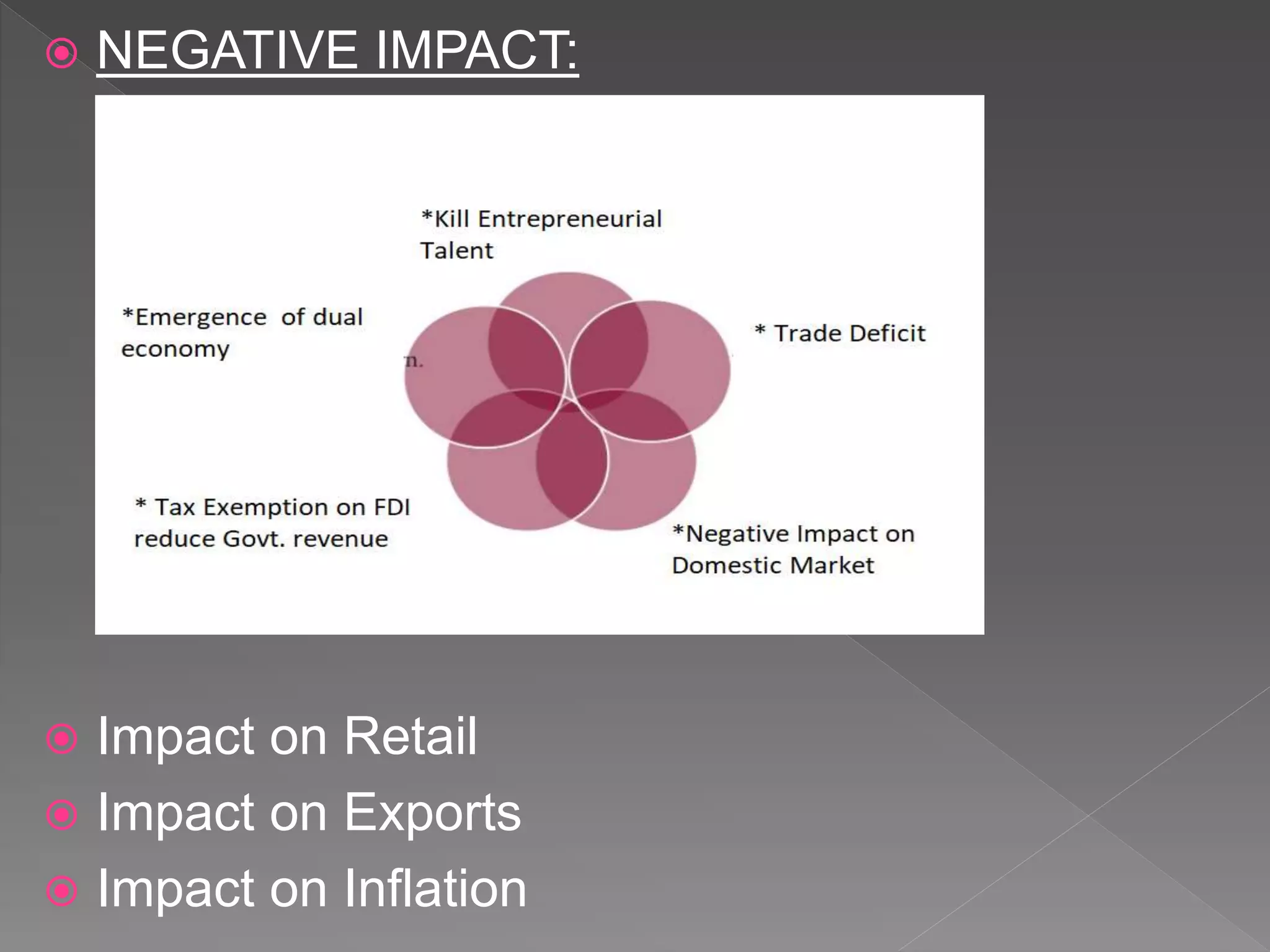 FDI in India and its Impact | PPTX