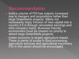 FDI in India and its Impact | PPTX
