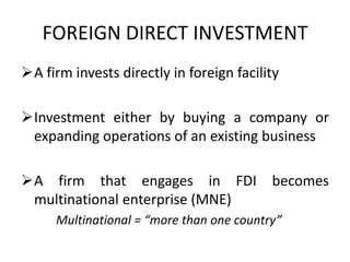 Fdi in indian media (1) | PPTX