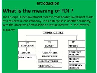FDI in retail sector in India ppt | PPTX
