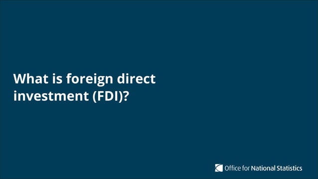 Foreign direct investment measurement principles explained | PDF ...