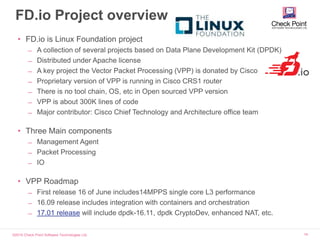 FD.io Vector Packet Processing (VPP) | PPSX