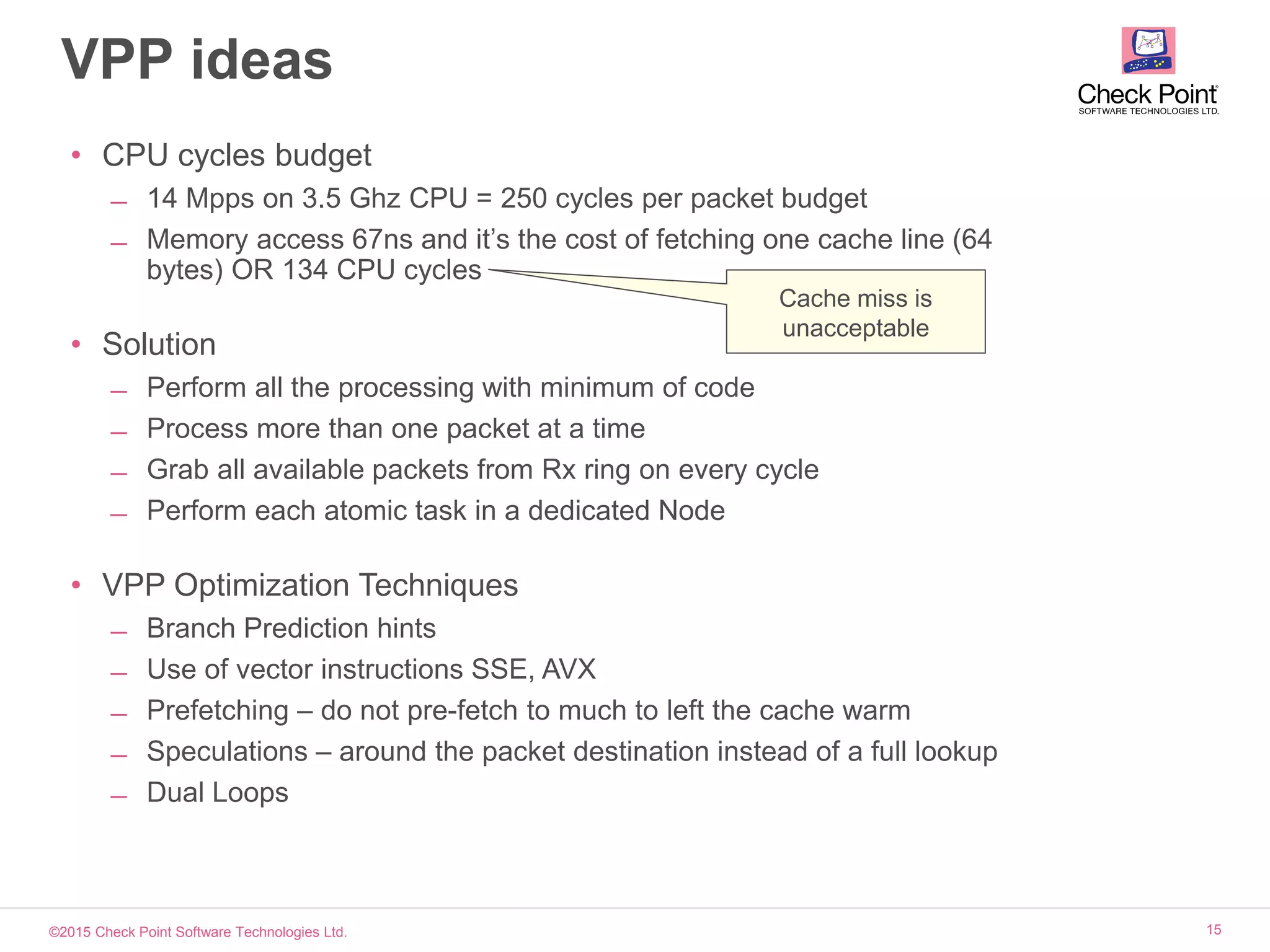 FD.IO Vector Packet Processing | PPSX