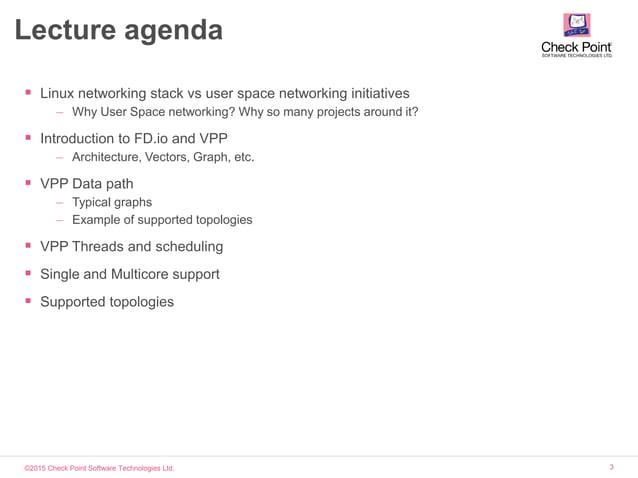 FD.IO Vector Packet Processing | PPT