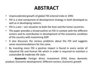 Fdi ppt | PPT